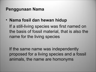 PPT tata nama Ilmiah (Binomial Nomenclature) | PPT