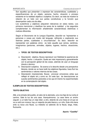 2 texto-descriptivo | PDF