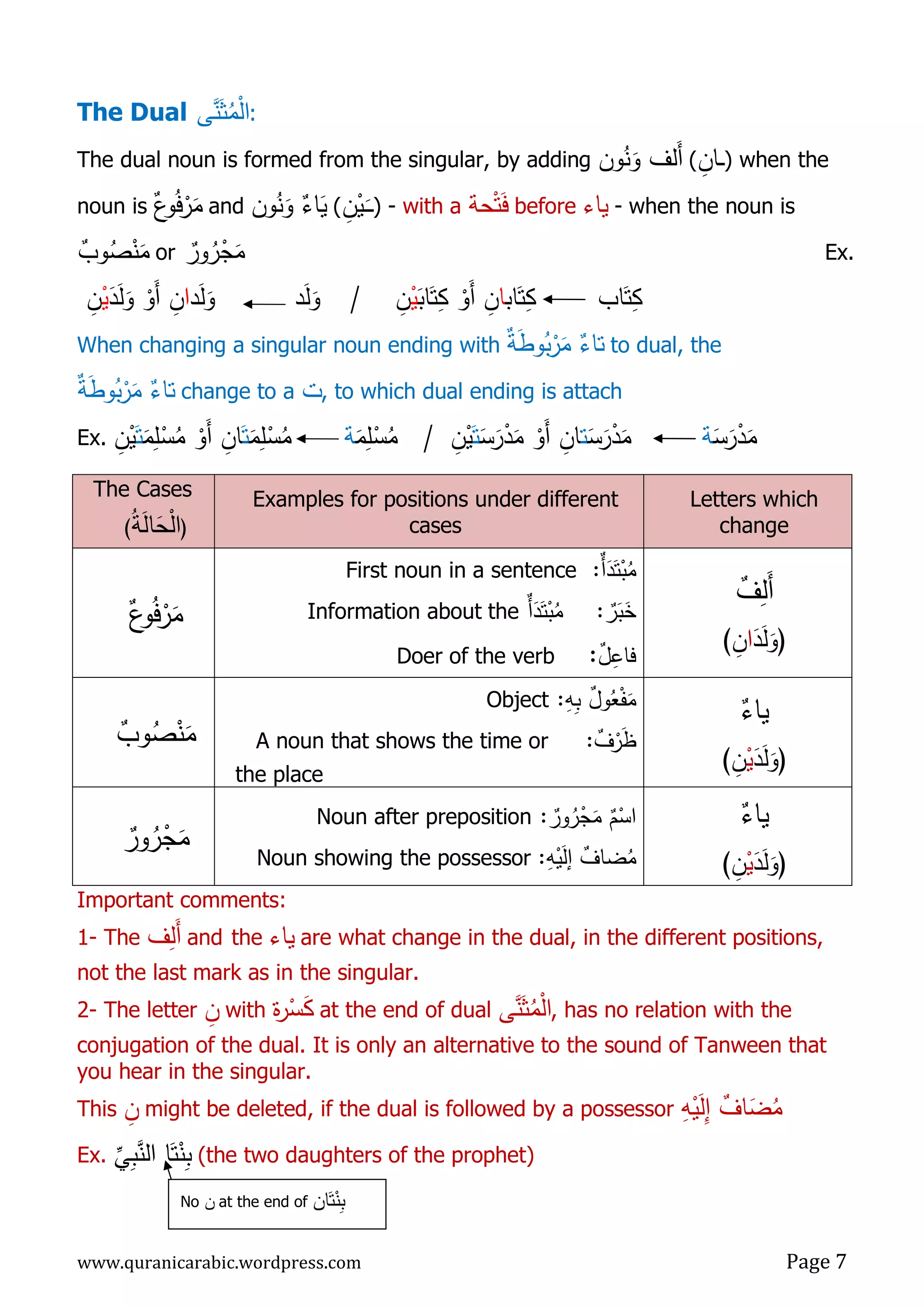 2 the-nouns-in-arabic | PDF