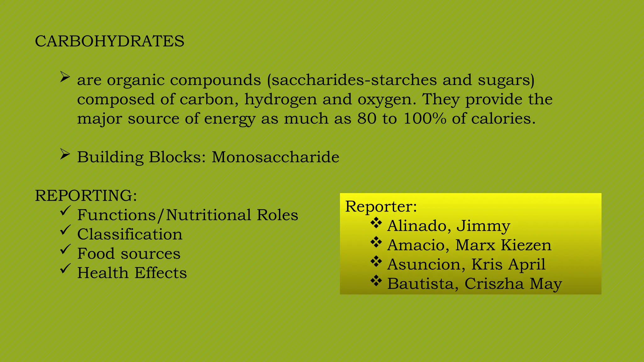 THE-NUTRIENTS-IN-FOOD dietary subject ppt | PPTX