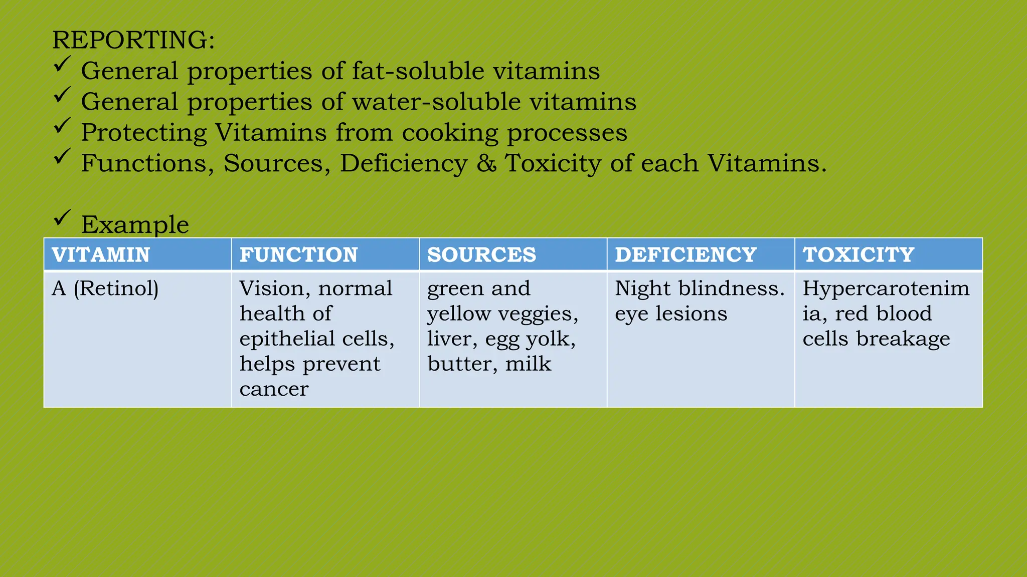 THE-NUTRIENTS-IN-FOOD dietary subject ppt | PPTX