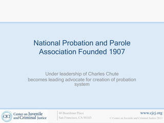 2. the 19th century roots of community corrections | PPT