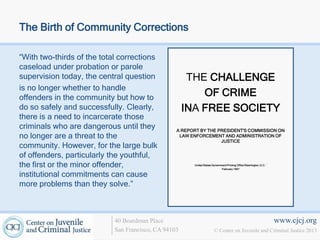 2. the 19th century roots of community corrections | PPTX