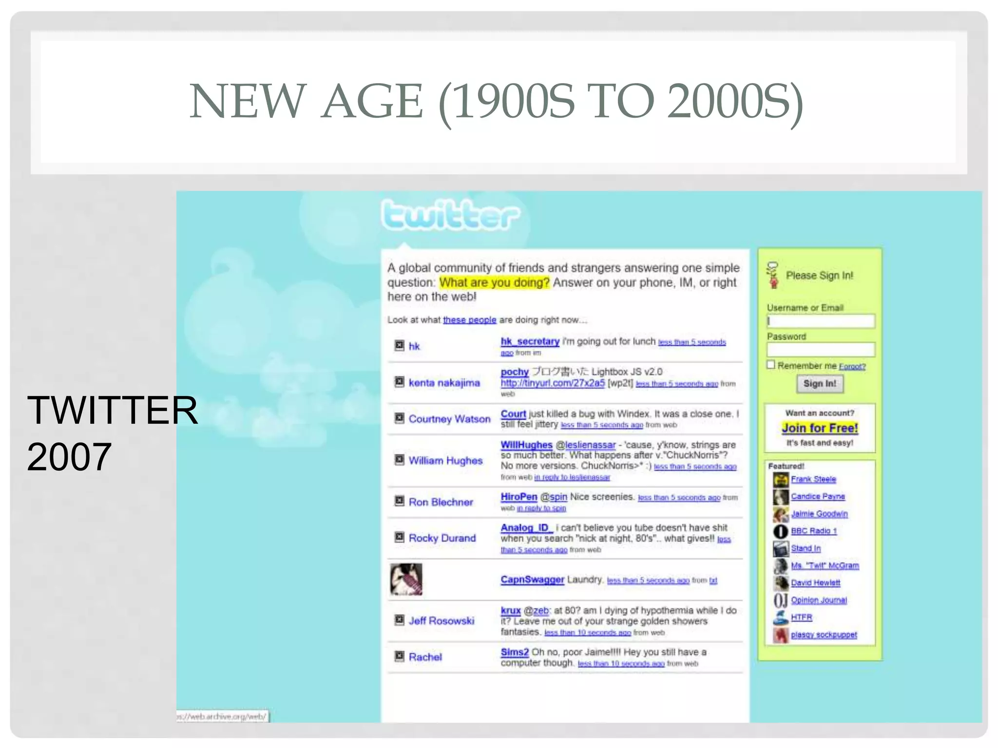 The Evolution of Traditional to New Media - Media and Information ...