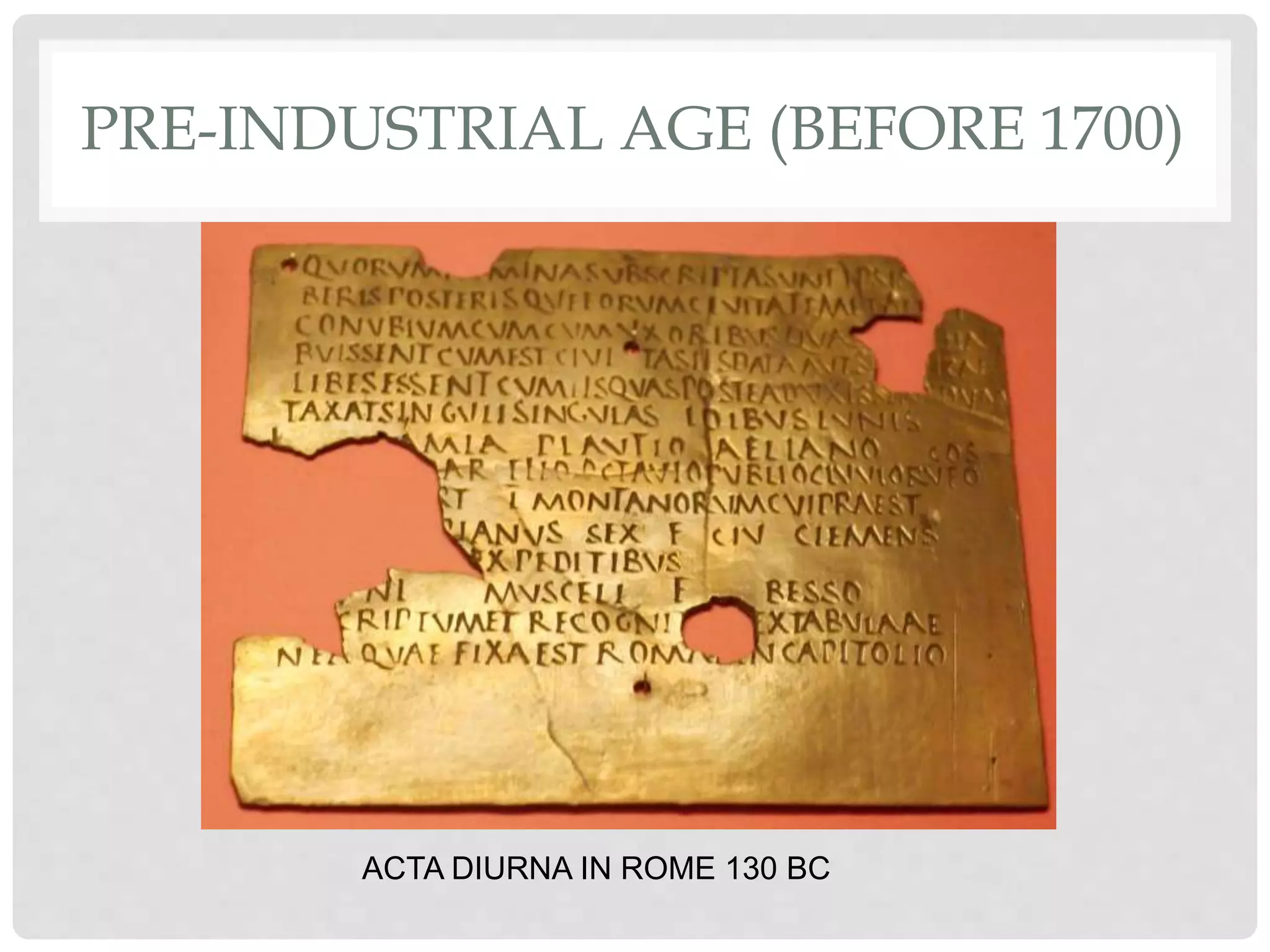 The Evolution of Traditional to New Media - Media and Information ...