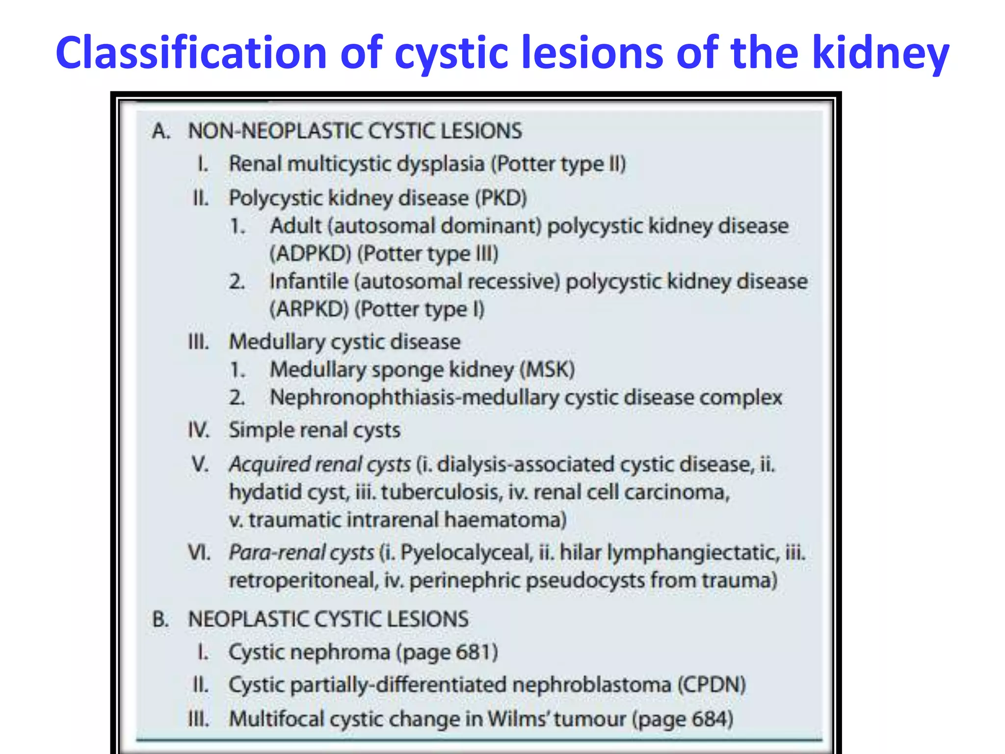 THE KIDNEY - CONGENITAL MALFORMATIONS | PPTX