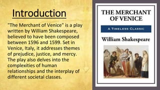 The Merchant of Venice by William Shakespeare | PPTX