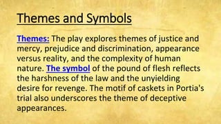 The Merchant of Venice by William Shakespeare | PPTX