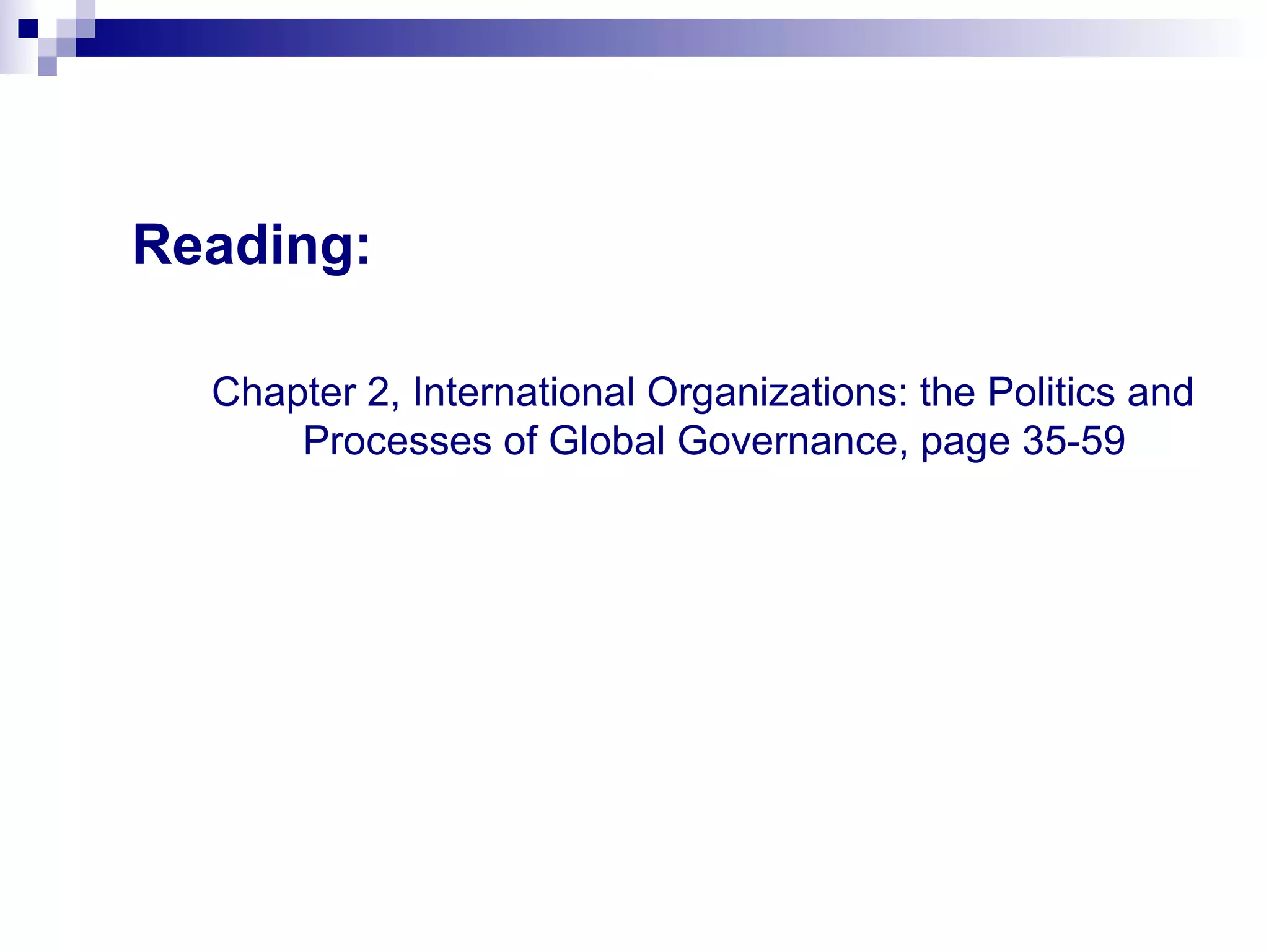 2. theoretical foundations of global governance | PPT