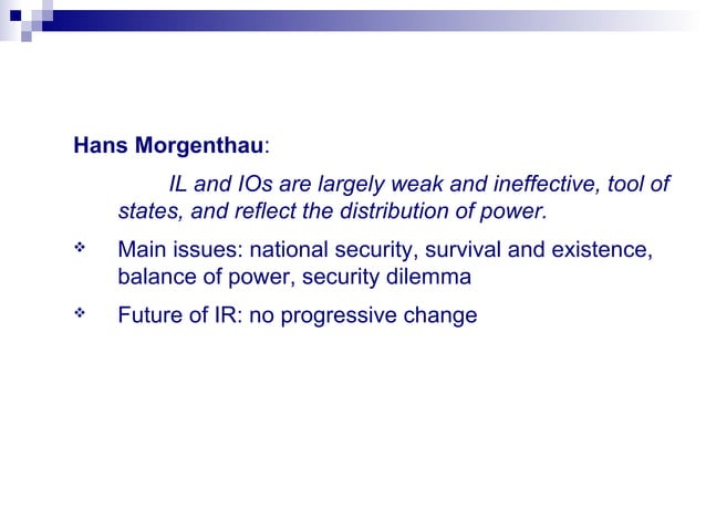 2. theoretical foundations of global governance | PPT | Civic affairs | Politics