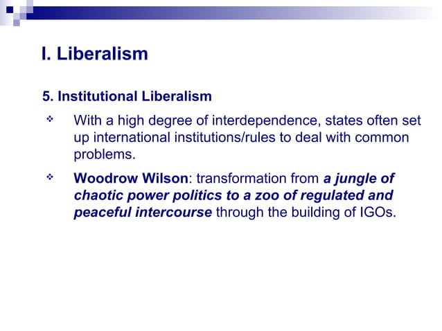 2. theoretical foundations of global governance | PPT | Civic affairs | Politics