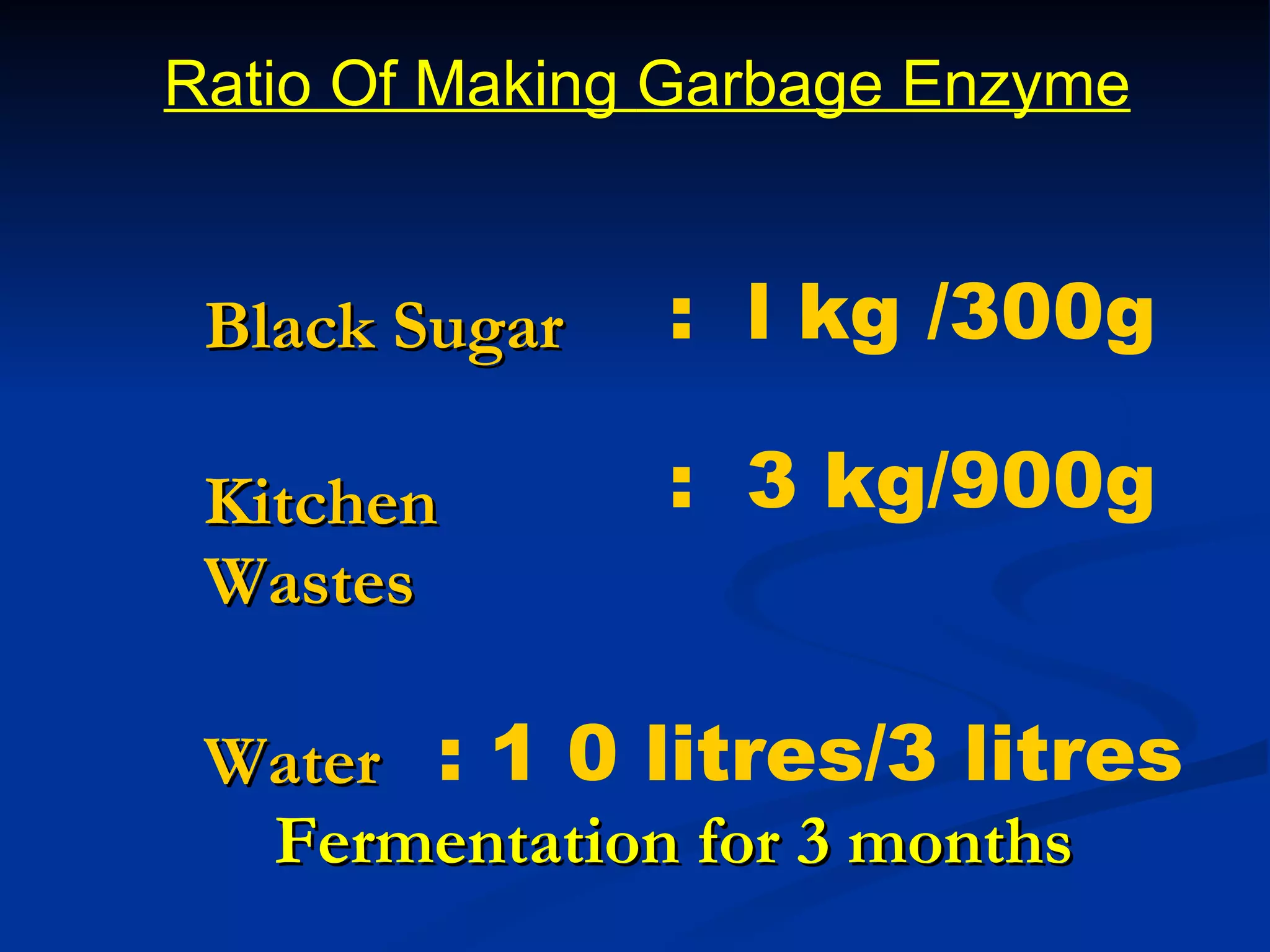 2. The processing of Garbage Enzyme | PPT | Chemistry | Science