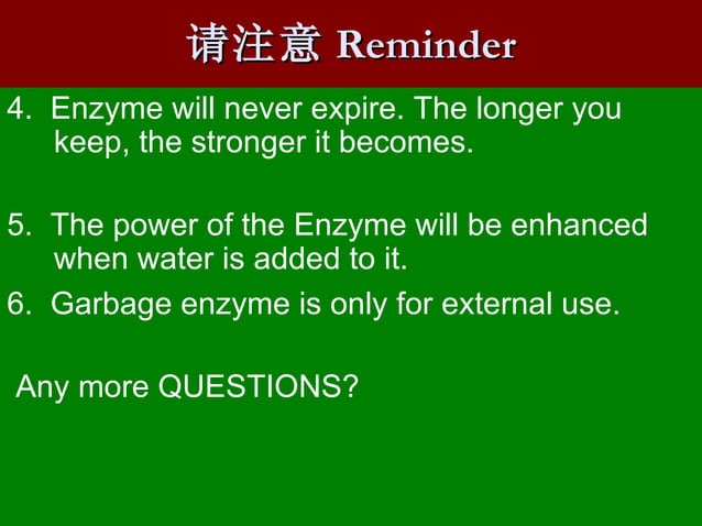 2. The processing of Garbage Enzyme | PPT | Chemistry | Science