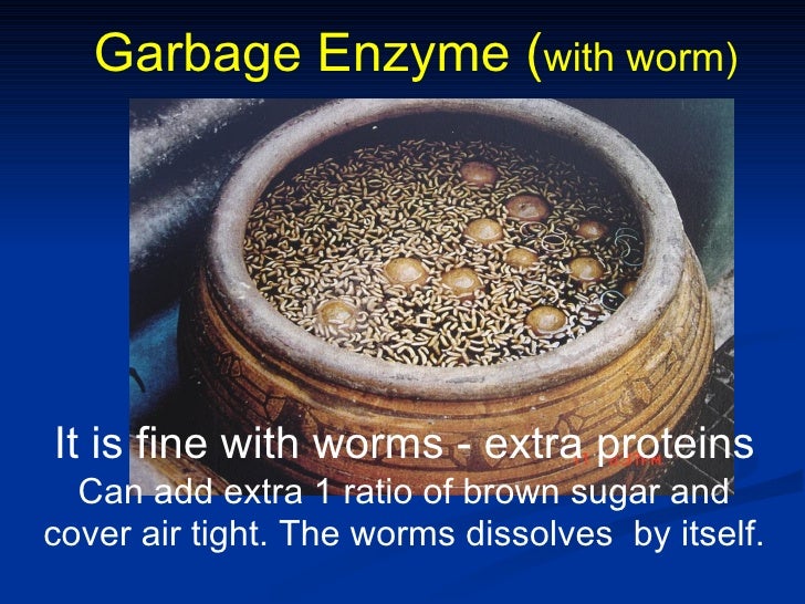 2. The processing of Garbage Enzyme