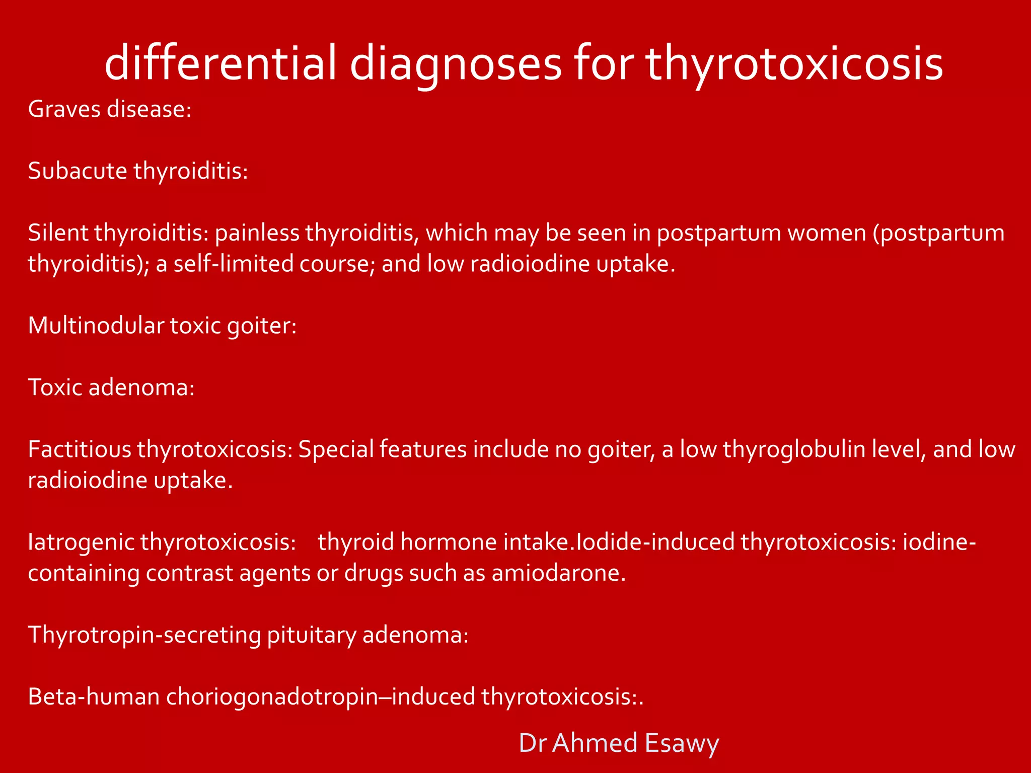 thyriod gland imaging part 2 (full story diffuse thyriod disease) Dr ...