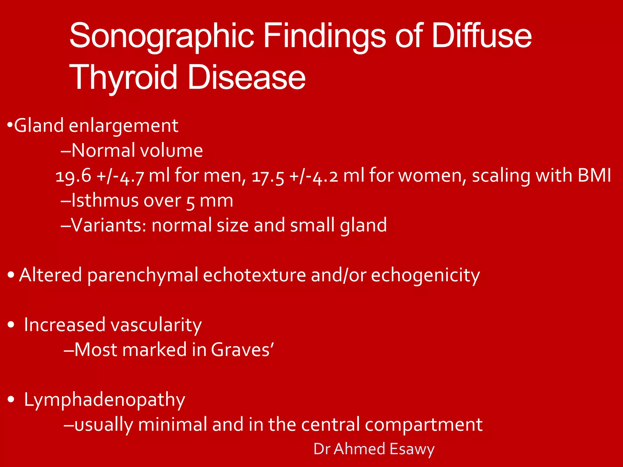 thyriod gland imaging part 2 (full story diffuse thyriod disease) Dr ...