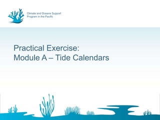 Tides in the Pacific - Tide Calendars and how to read them | PPT