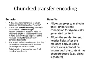 Web technologies: HTTP | PPTX | Internet | Computing