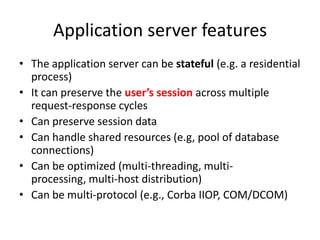 Web technologies: HTTP | PPT