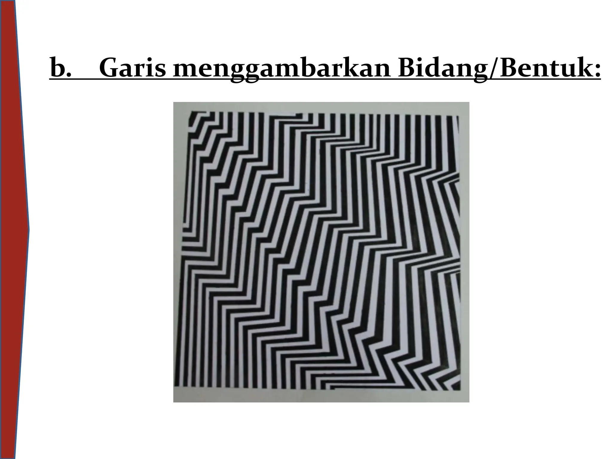nirmana garis pada komposisi sebagai unsur Desain | PPTX