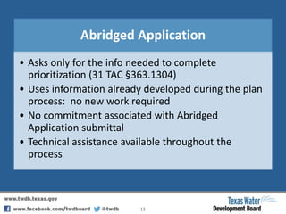 Digging into the SWIFT Application Process | PPTX | Water Services ...