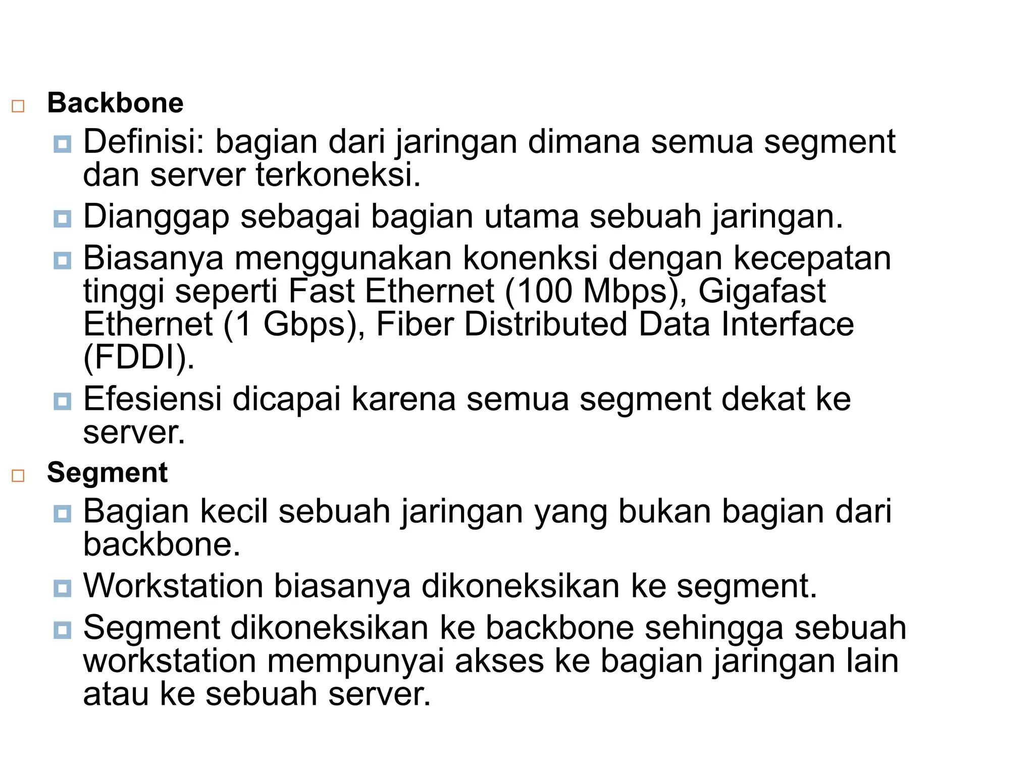 Topologi jaringan komputer LAN network dsb | PPT