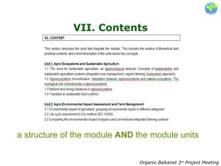 2.Description of Training Modules | PPT