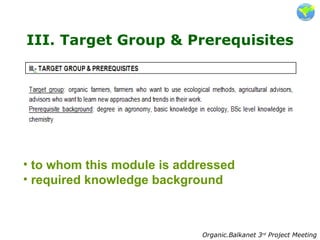 2.Description of Training Modules | PPT