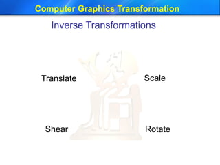 2 transformation computer graphics