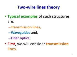 2-Two-wire lines theory - Part A, de la teoria de trasmision de dos ...