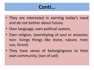 2-typesofcommunity india | PDF