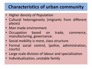 Types of community | PPTX