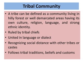 Types of community | PPTX