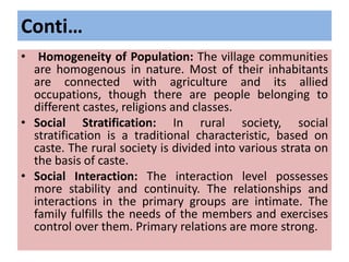 Rural Community Definition