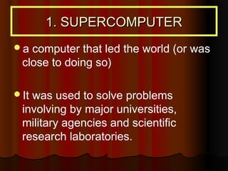 2 types of computers | PPT