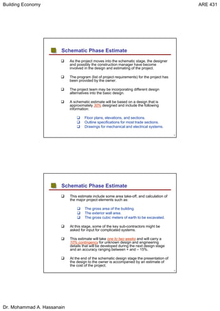 2 types of estimates | PDF