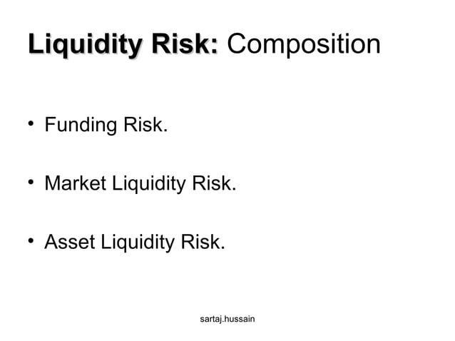 2. types of risks | PPT