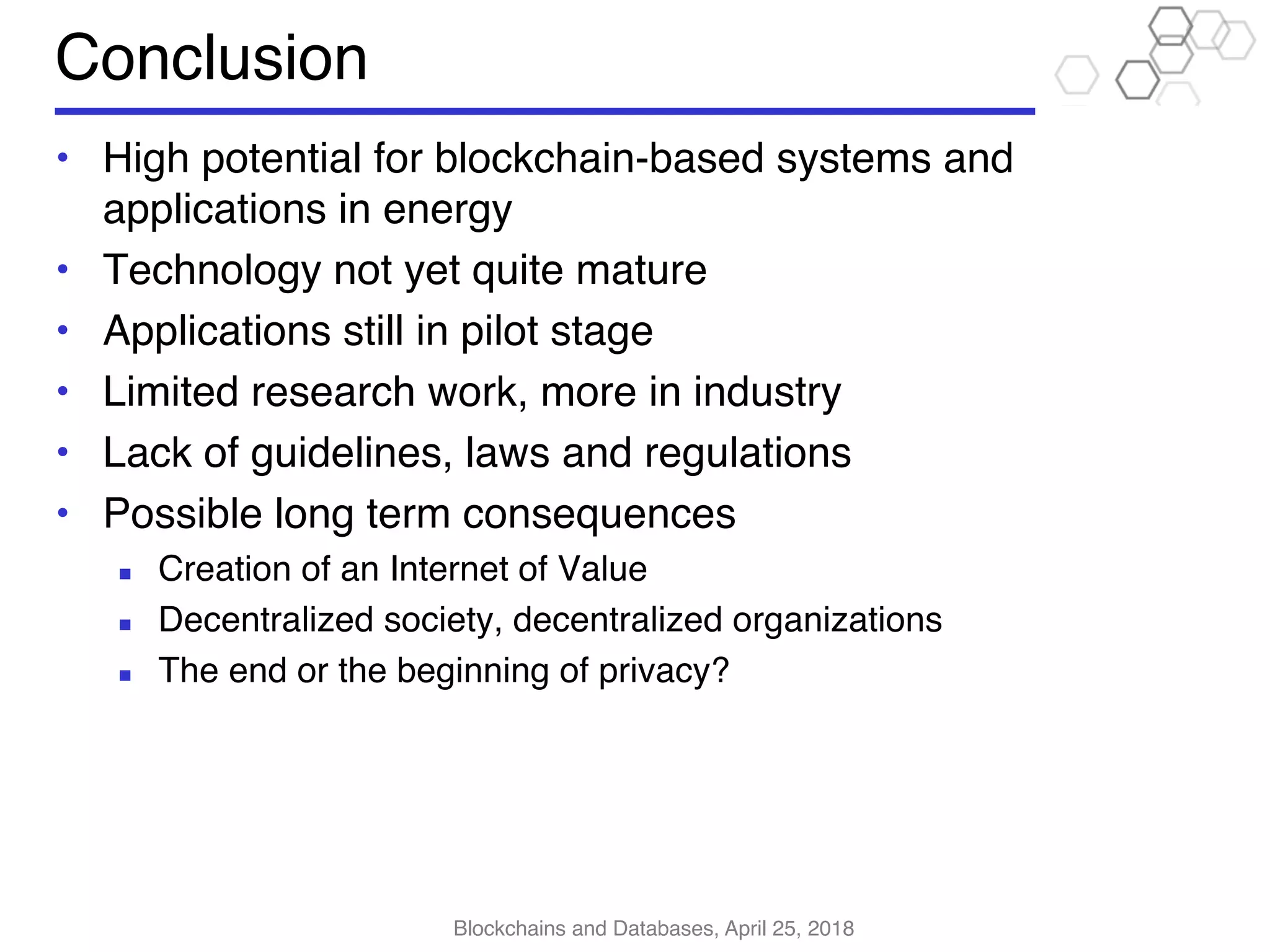 Using blockchains in the energy sector and beyond | PDF