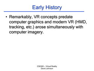 Virtual Reality History ppt for your presentation | PPT
