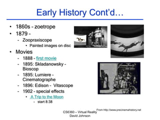Virtual Reality History ppt for your presentation | PPT
