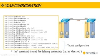 CCNA - VLANs (Virtual Area Network) | PPT