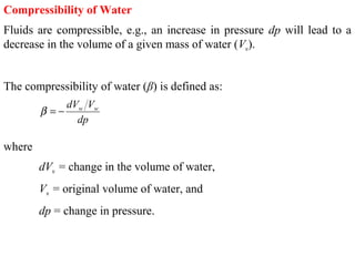 Drainage Engineering (volume elasticity of aquifers) | PPT