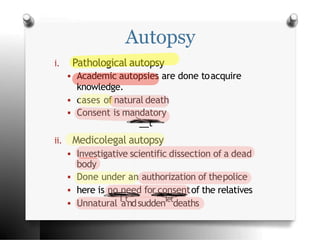 Forensic Autopsy | PPTX