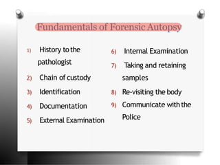 Forensic Autopsy | PPTX