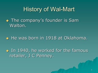 2 wal-mart supply chain-short | PPTX | Logistics | Business