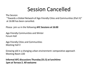 2 warth cover slide and meetings | PPT