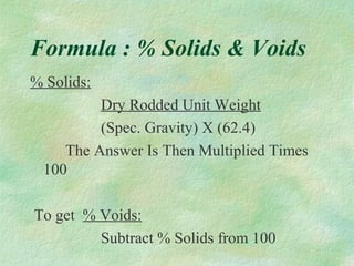 WATER CEMENT RATIO | PPT