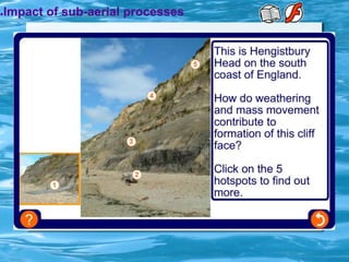 2. weathering, erosion and mass movement | PPTX