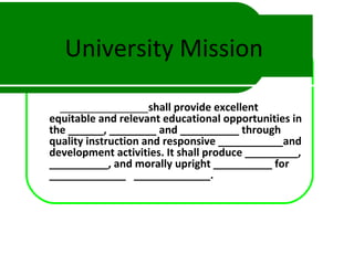 Welcome to Cavite State University | PPT