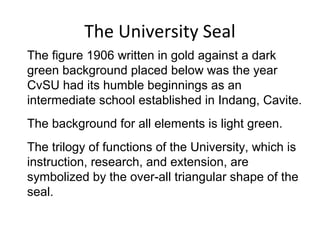 Welcome to Cavite State University | PPT